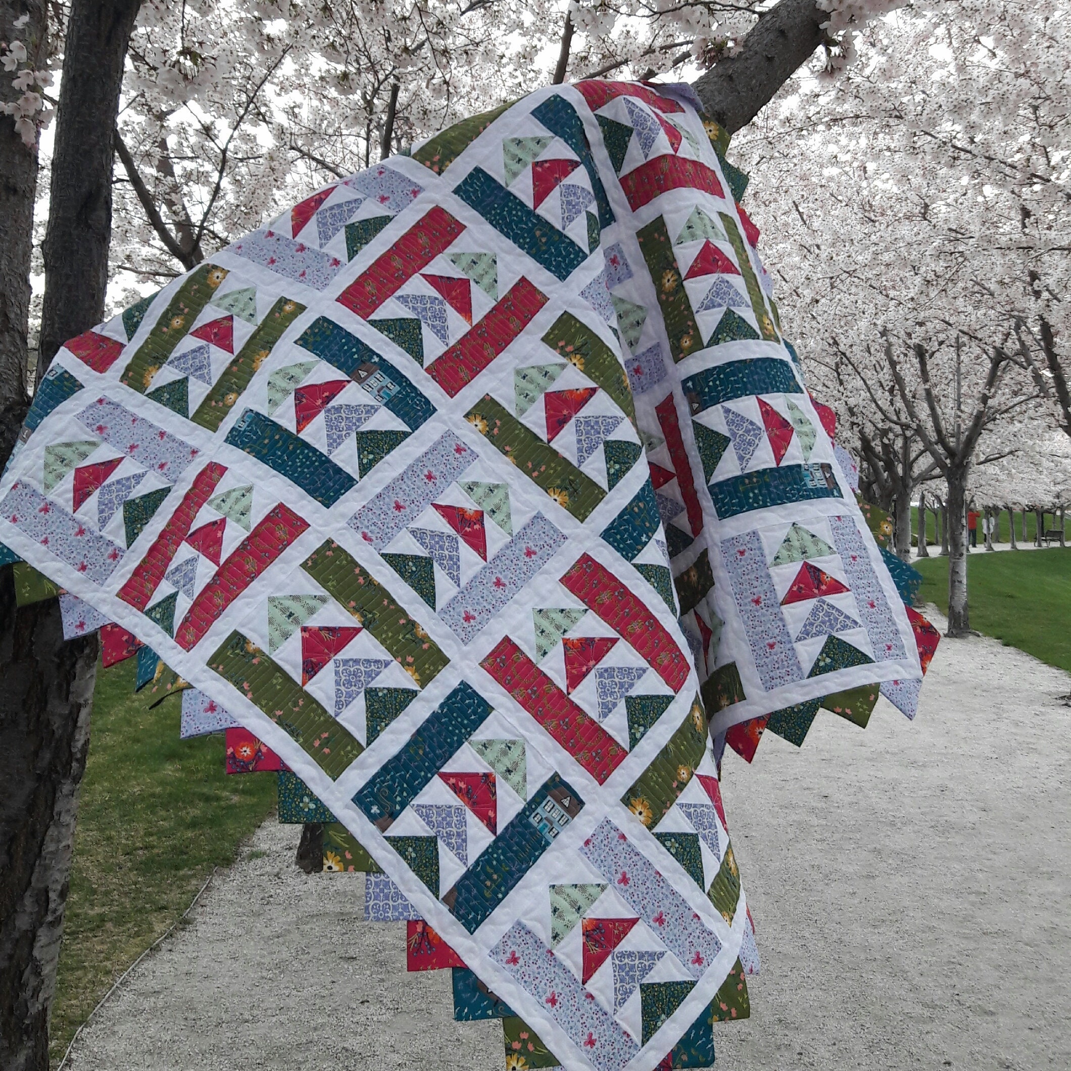 Picnic in the Park Quilt Pattern - Etsy