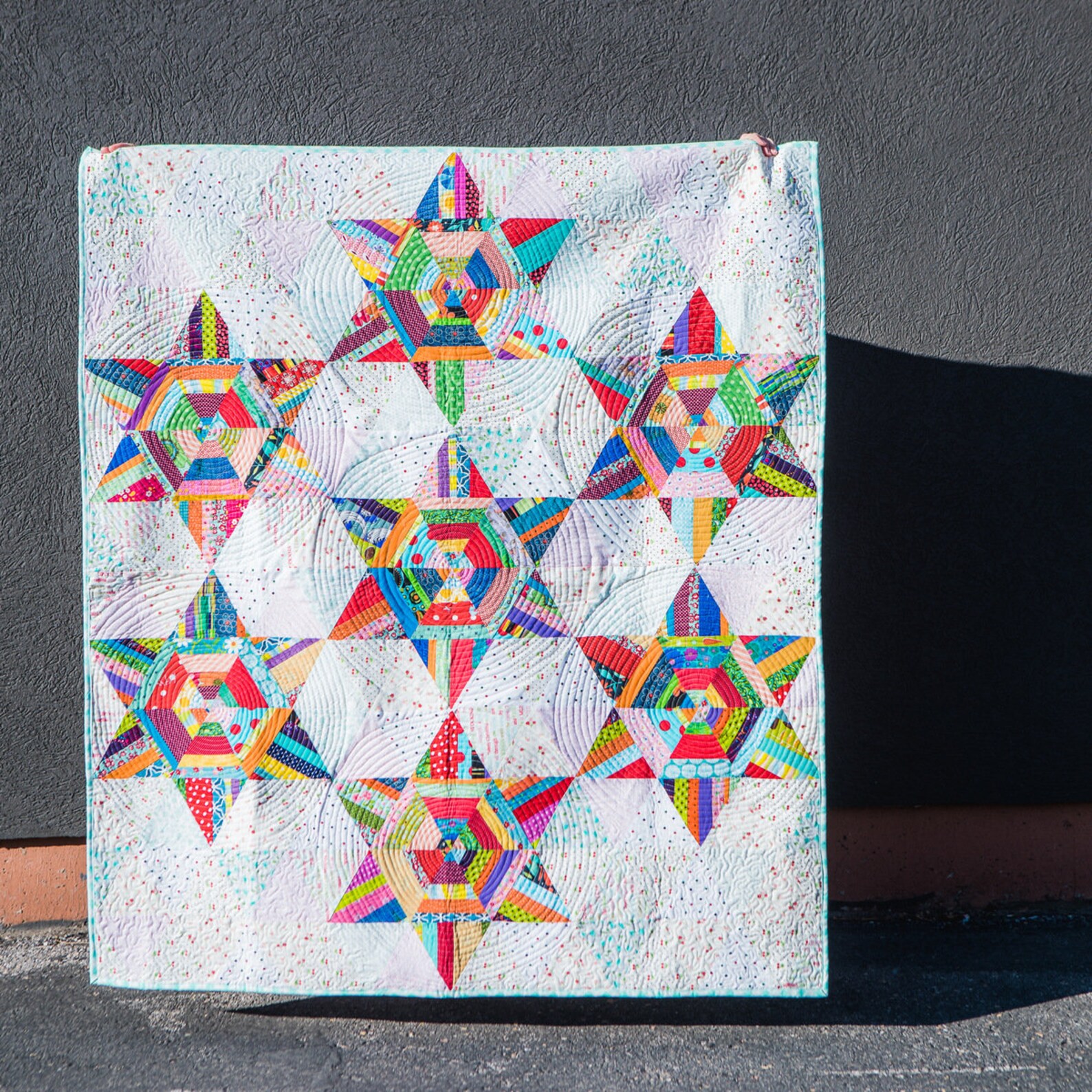 Seven Sisters Pdf Quilt Pattern - Etsy UK