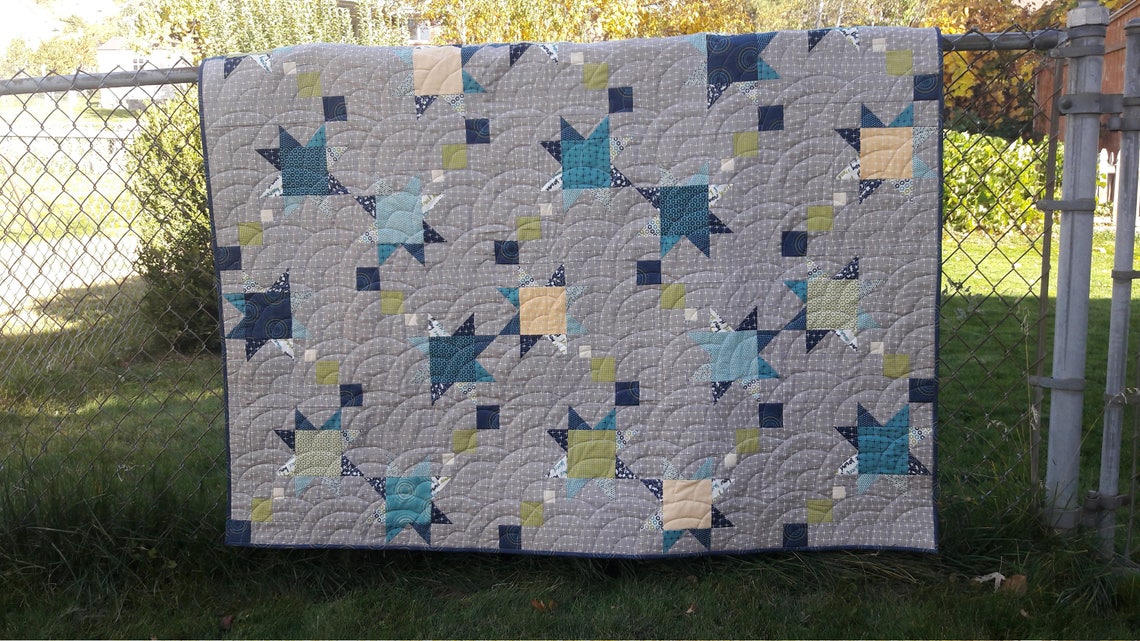 Shooting Stars Quilt Pattern - Etsy