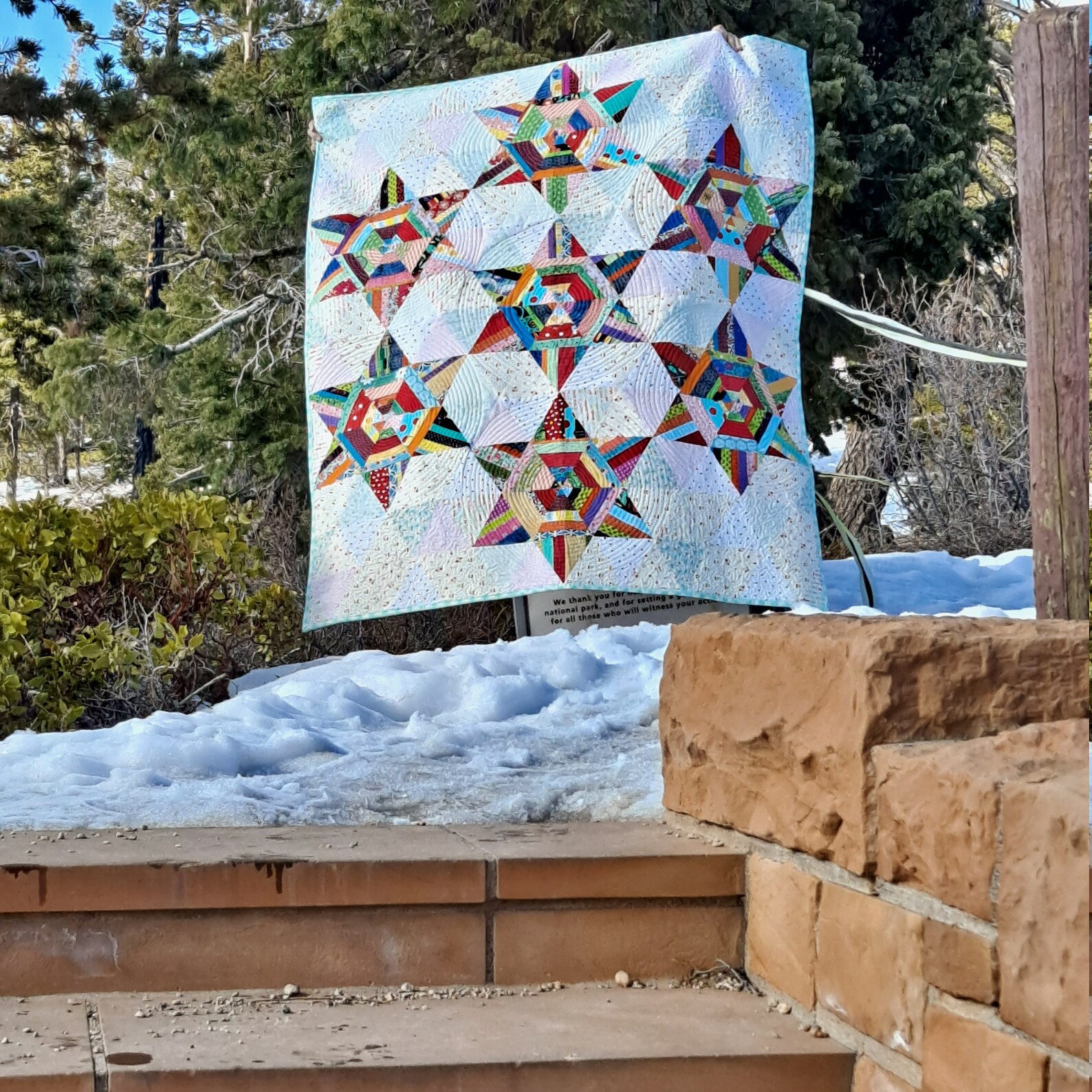 Seven Sisters Pdf Quilt Pattern - Etsy UK