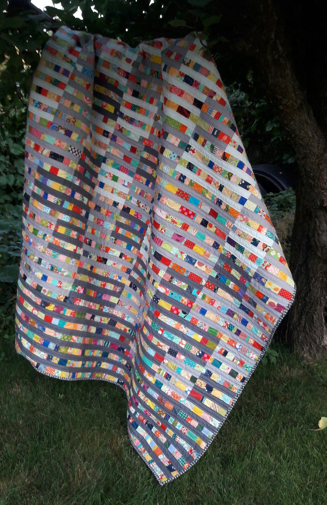 Gradation Modern Scrap PDF Quilt Pattern - Etsy