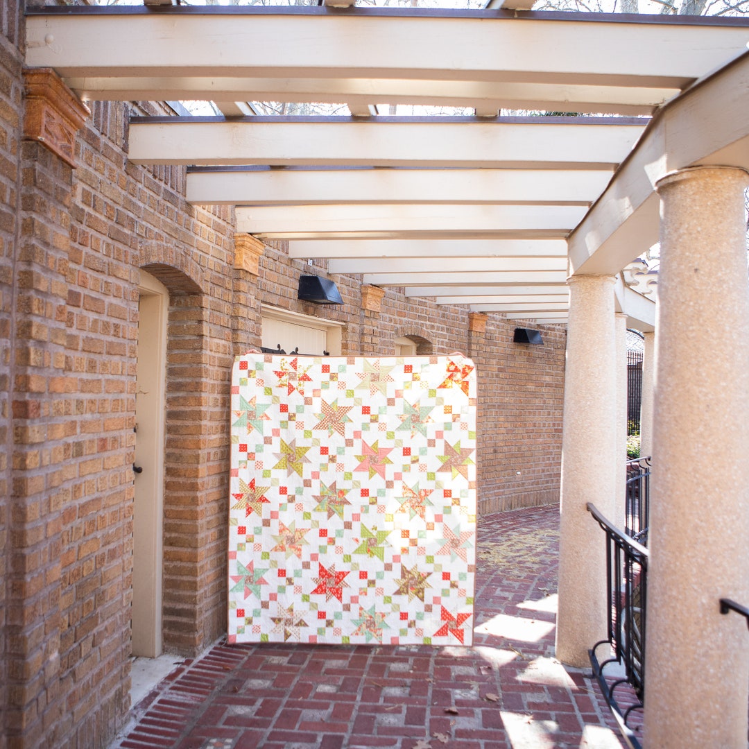 Twisted Star Quilt Pattern - Etsy