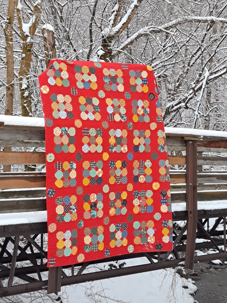 Gathering Scrap Quilt Pattern in Multiple Sizes - Etsy