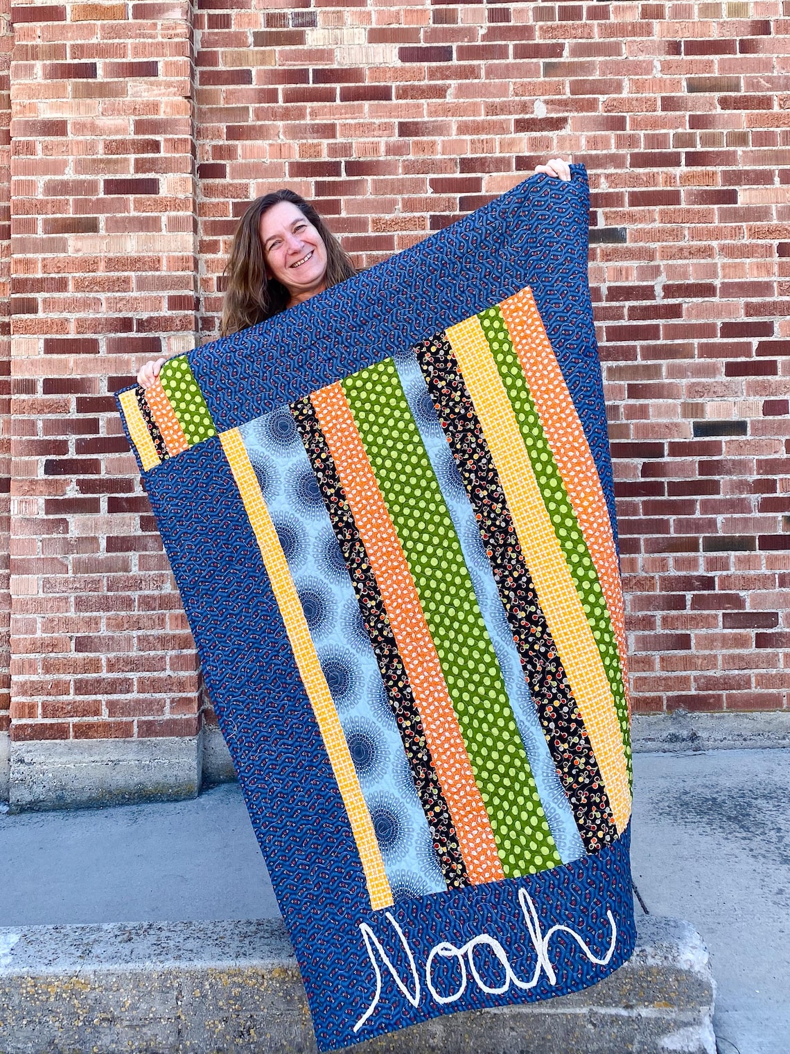 Taffy Pull Quilt Kit With Chenille It for Personalization - Etsy