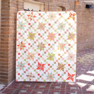 Twisted Star Pdf Quilt Pattern - Etsy