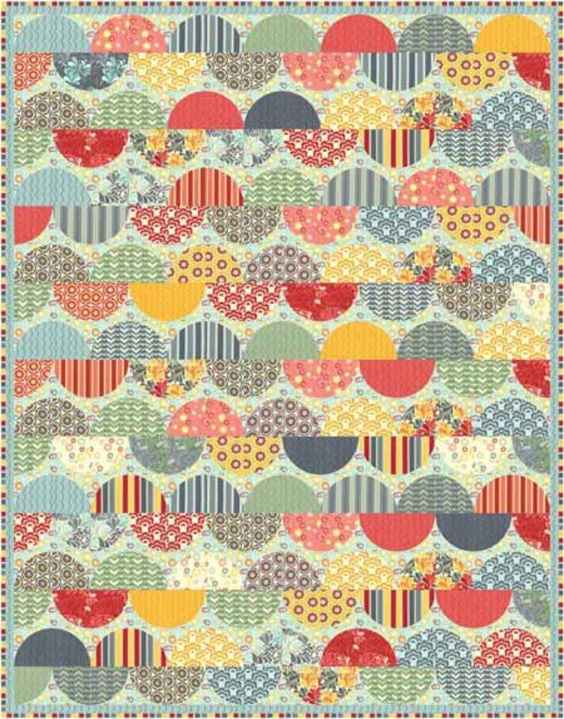 Clam Shells a Layer Cake, Pdf Quilt Pattern - Etsy