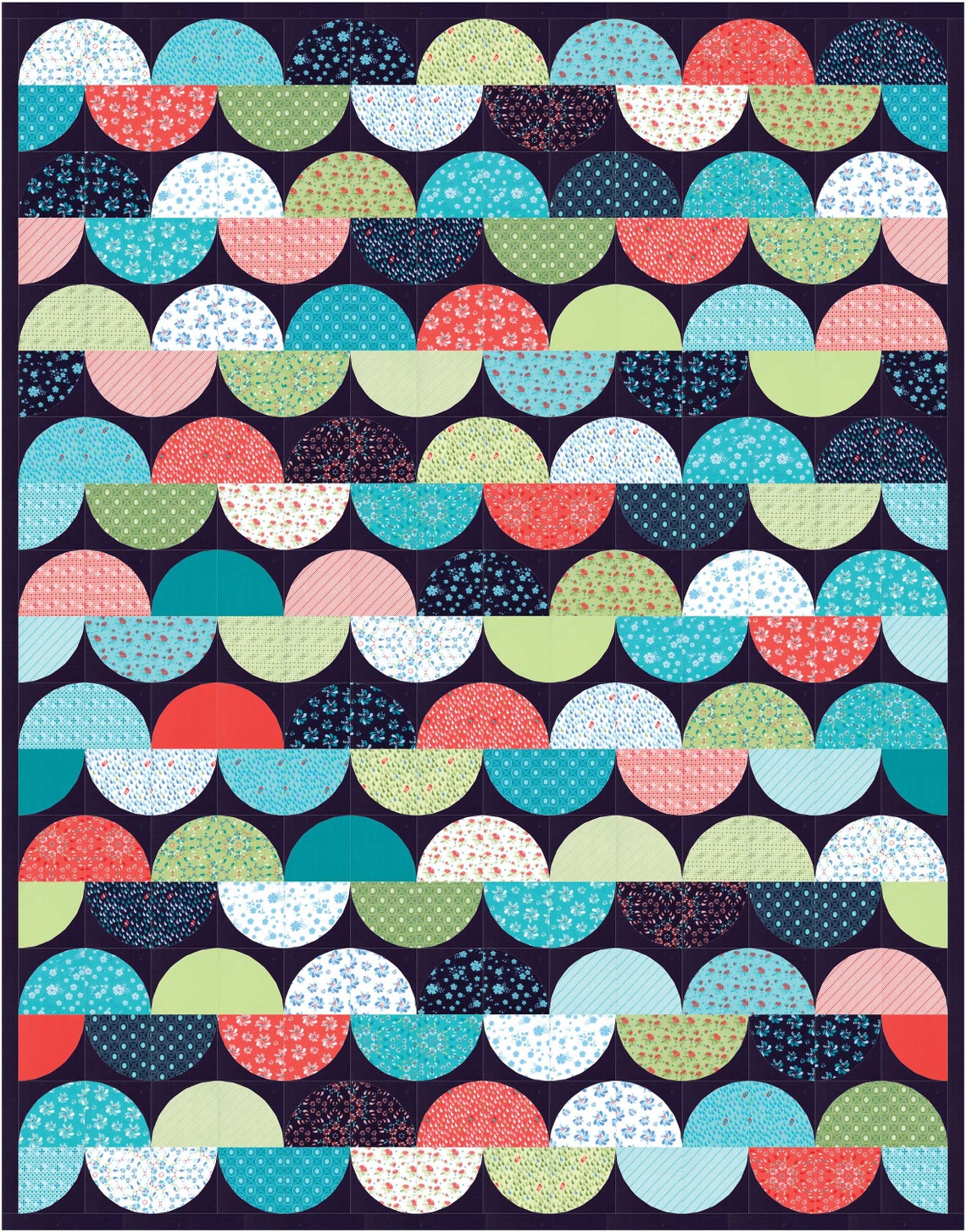 Clam Shells a Layer Cake Quilt Pattern - Etsy