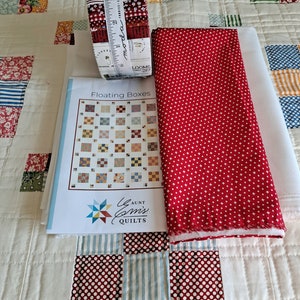 Floating Boxes Quilt Pattern and Kit - Etsy