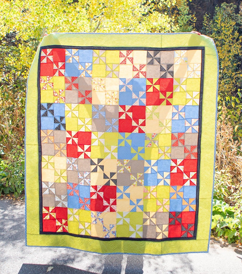 Spin Cycle Quilt Pattern - Etsy
