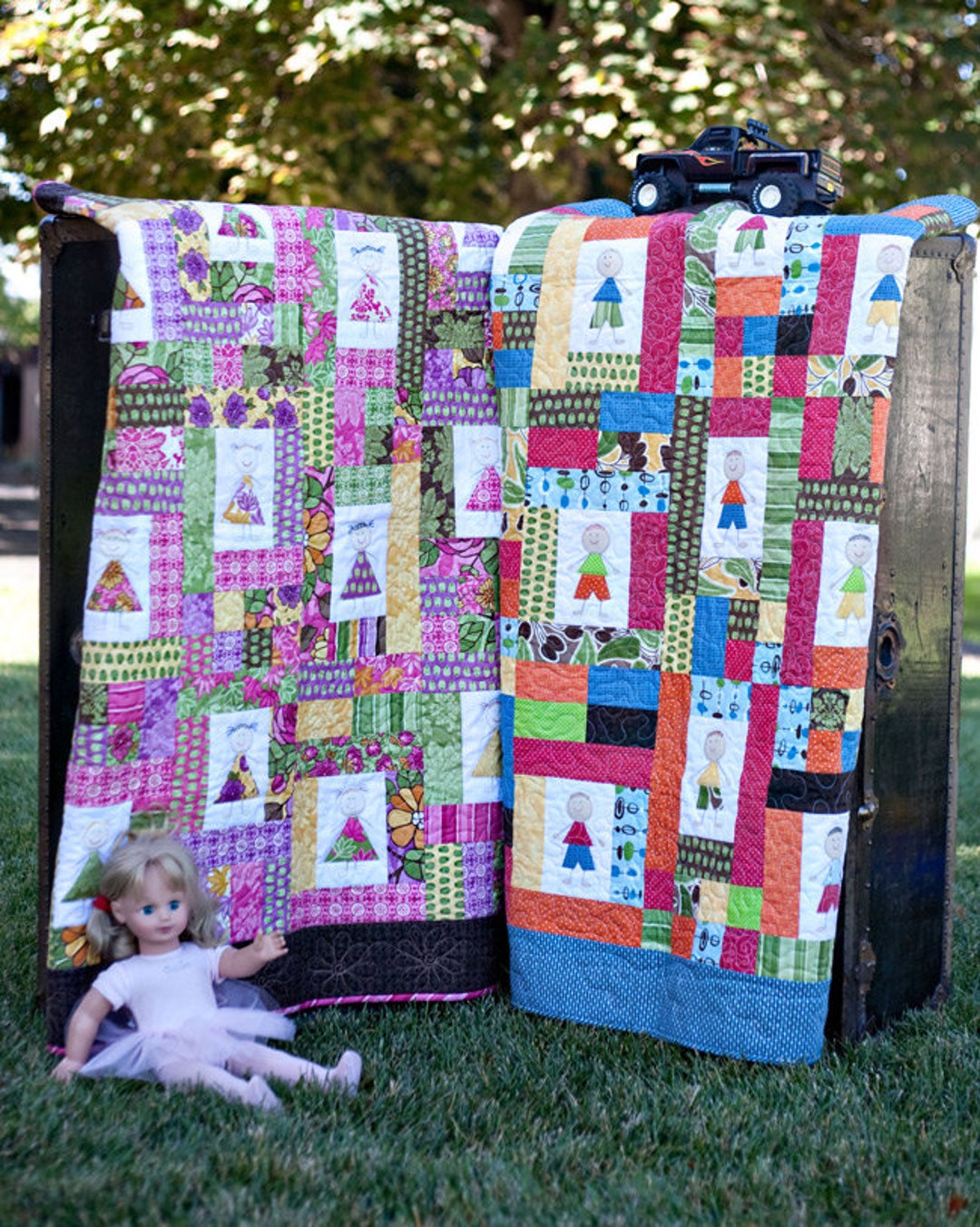 Snips & Snails/sugar and Spice Quilt Pattern - Etsy