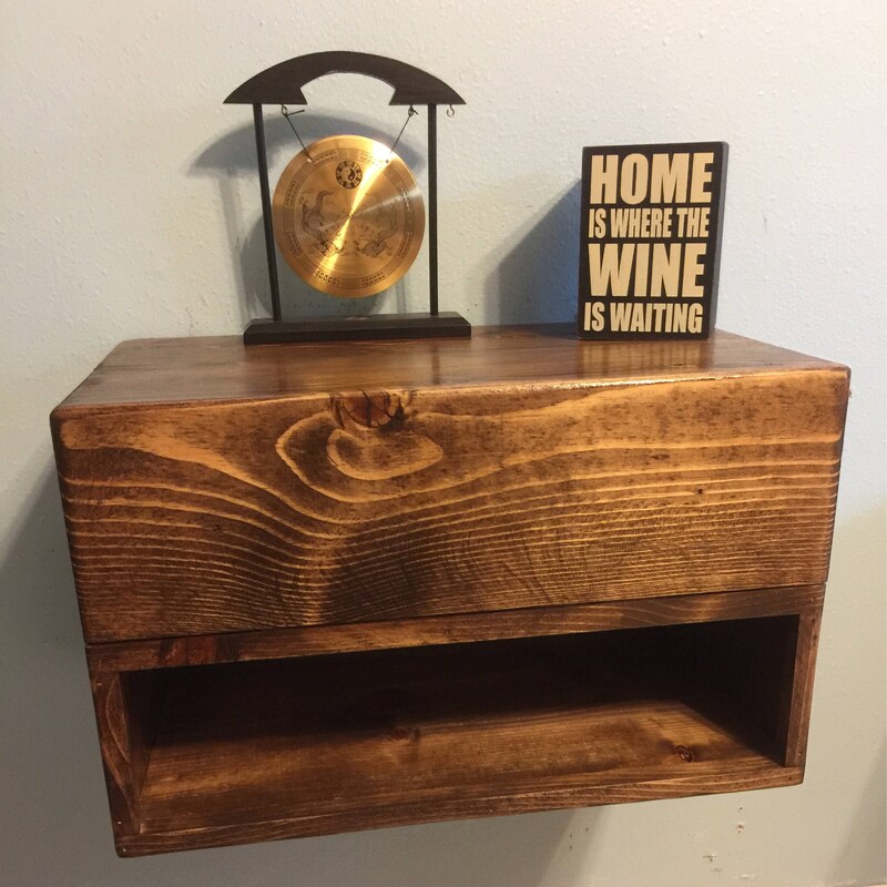 Floating Nightstand - Etsy