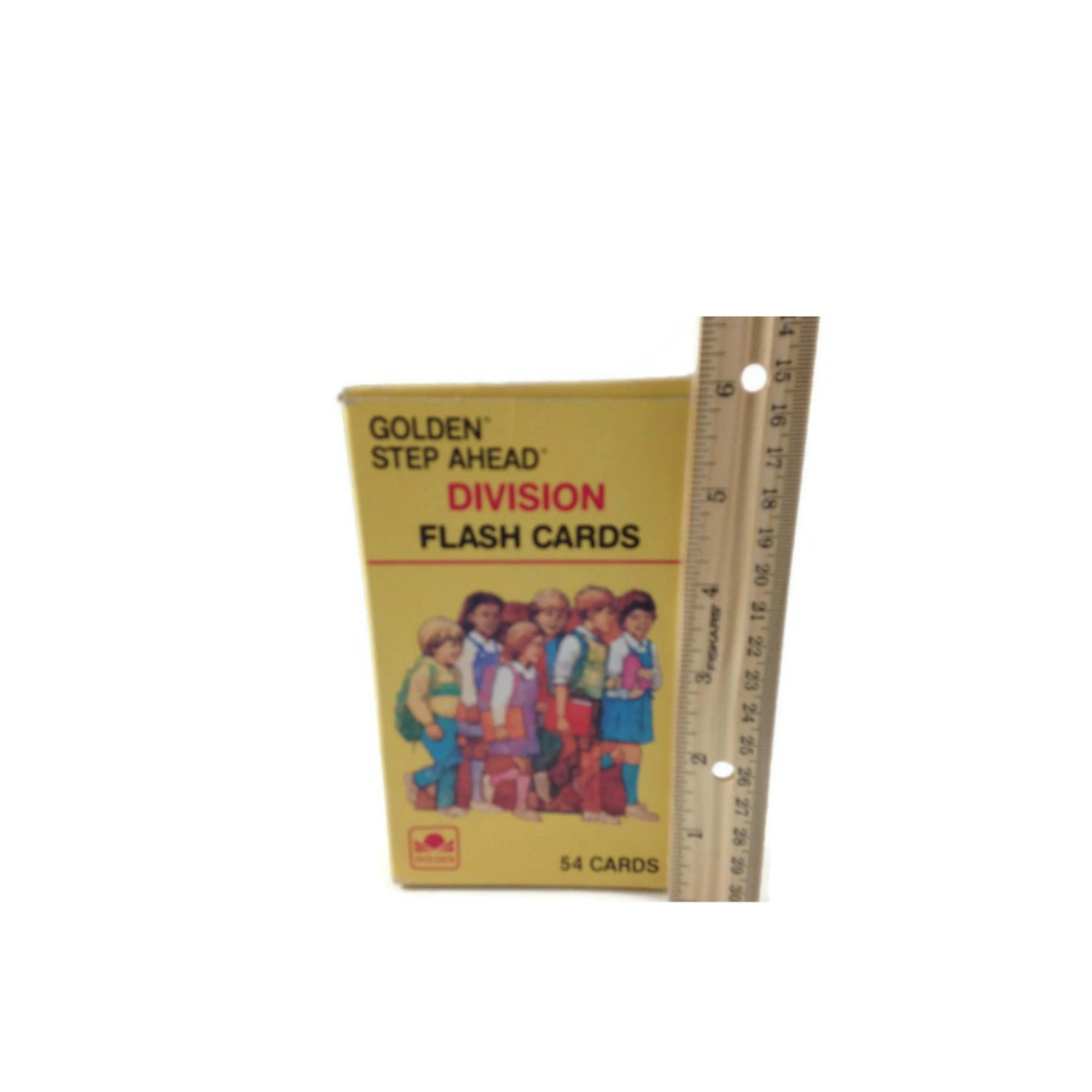 Vintage Flash Cards, Math Flash Cards, Division Flash Cards,golden Step ...