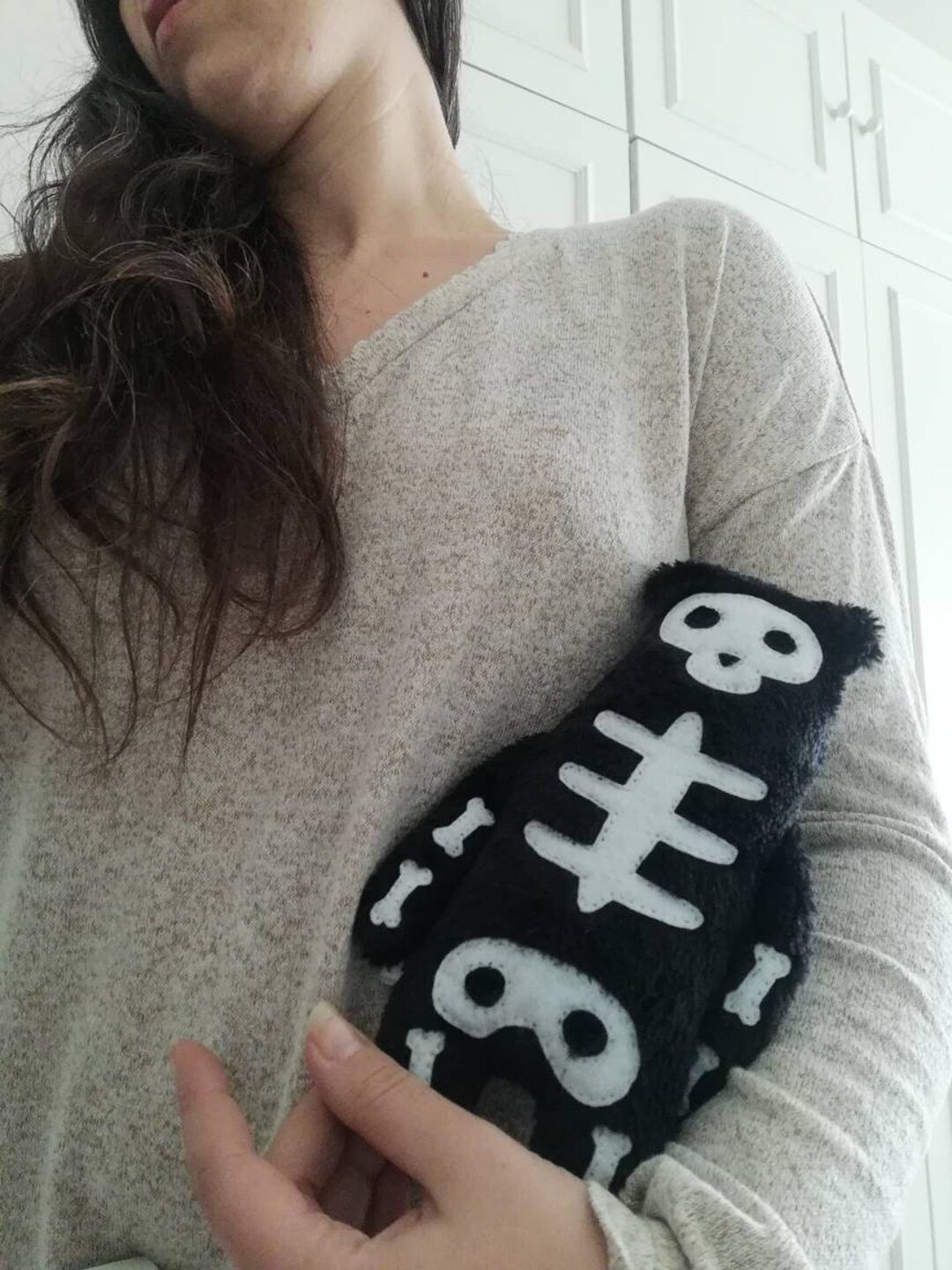 HALLOWEEN Plushie, Skeleton Plush, STUFFED SKELETON, Skeleton Soft Toy ...