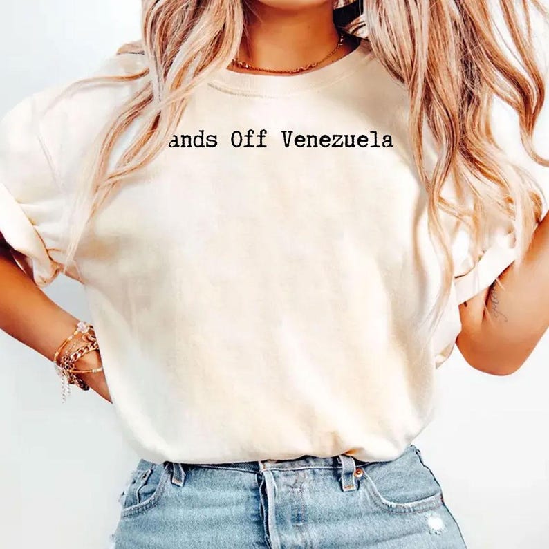 Hand off Venezuela Libre 2026 Shirt, Captured Live Maduro Graphic ...