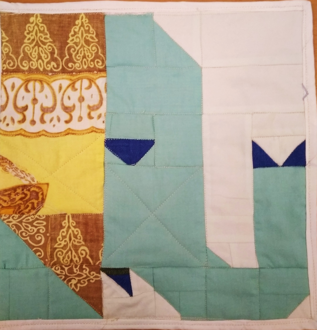 Elephant Quilt Block Pattern 12" X 12" Pdf - Etsy