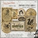 Vampire Themed Apothecary Style Potion Labels 100, Printable - Etsy