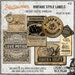 1800's Primitive Style Labels 96, Printable - Etsy