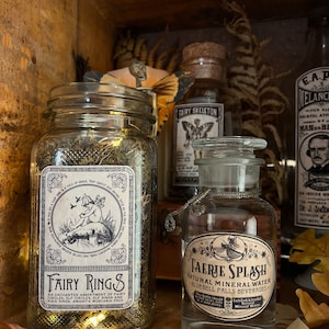 Fairy Themed Apothecary Style Potion Labels #98, Printable - Etsy