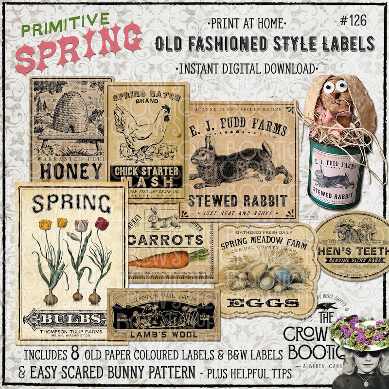 Primitive Printables - Etsy