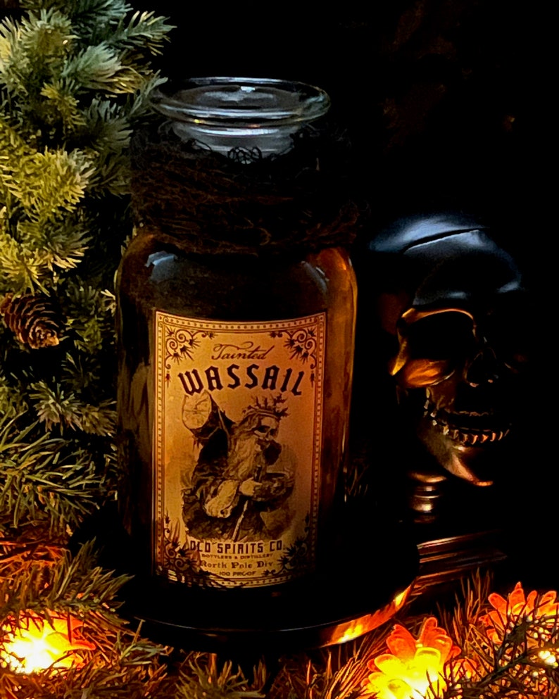 Vintage Look Gothic Creepmas Potion Labels #88, Printable - Etsy