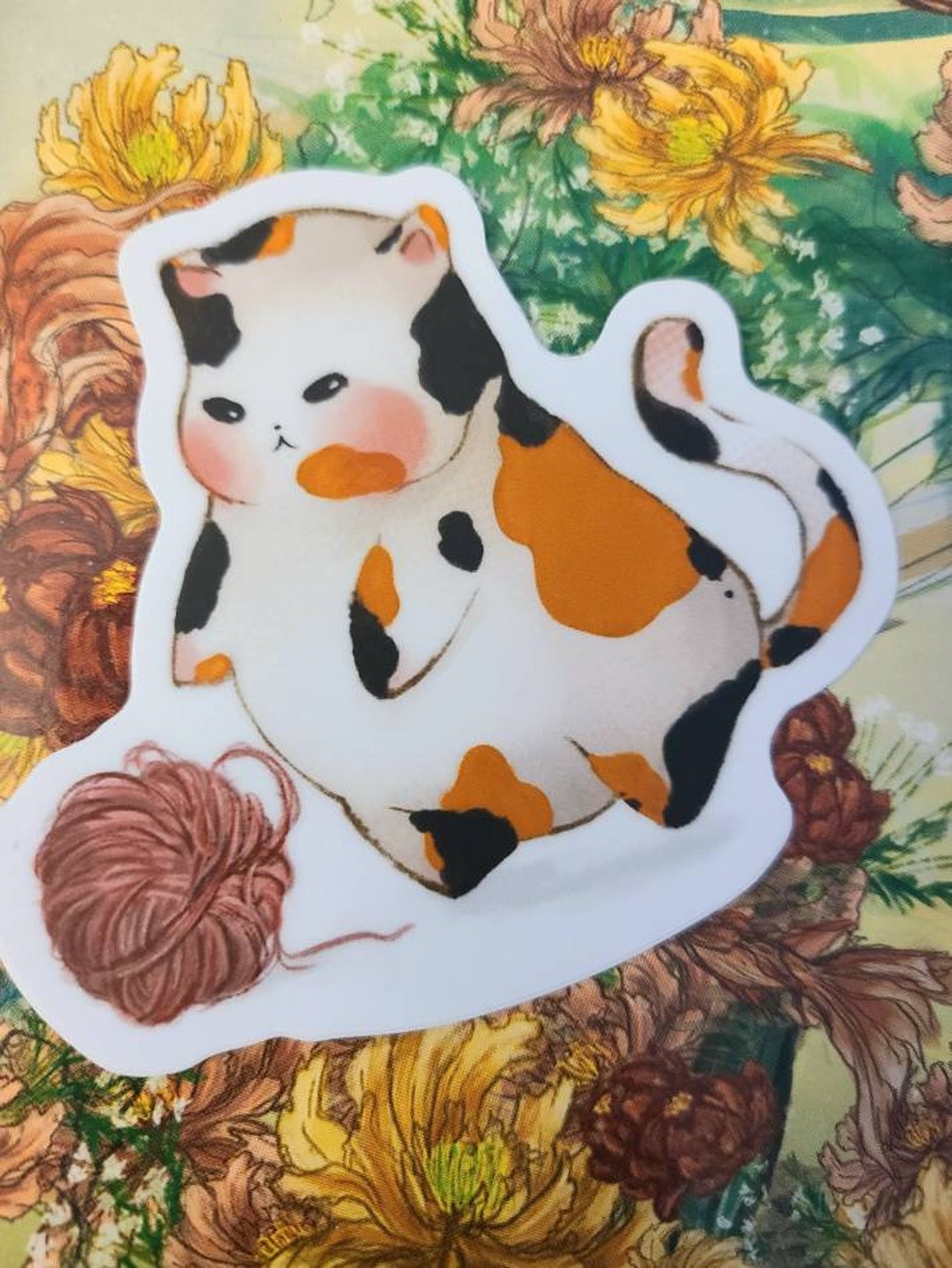 Calico // Vinyl Die-cut Sticker - Etsy