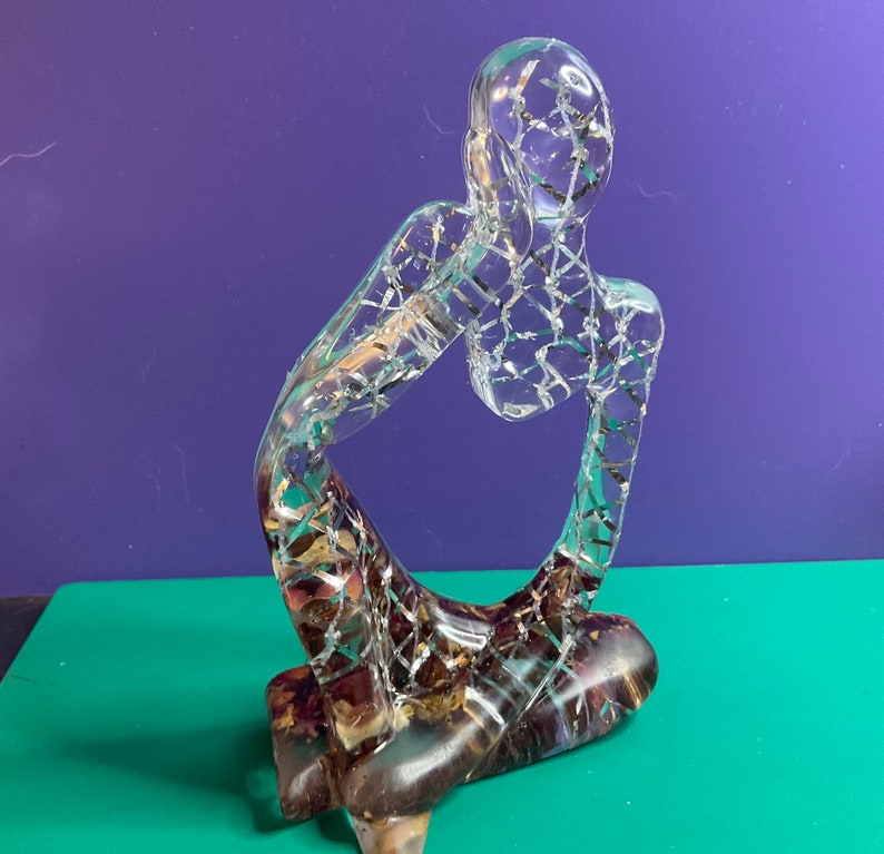 Mesh Thinker Statues - Etsy