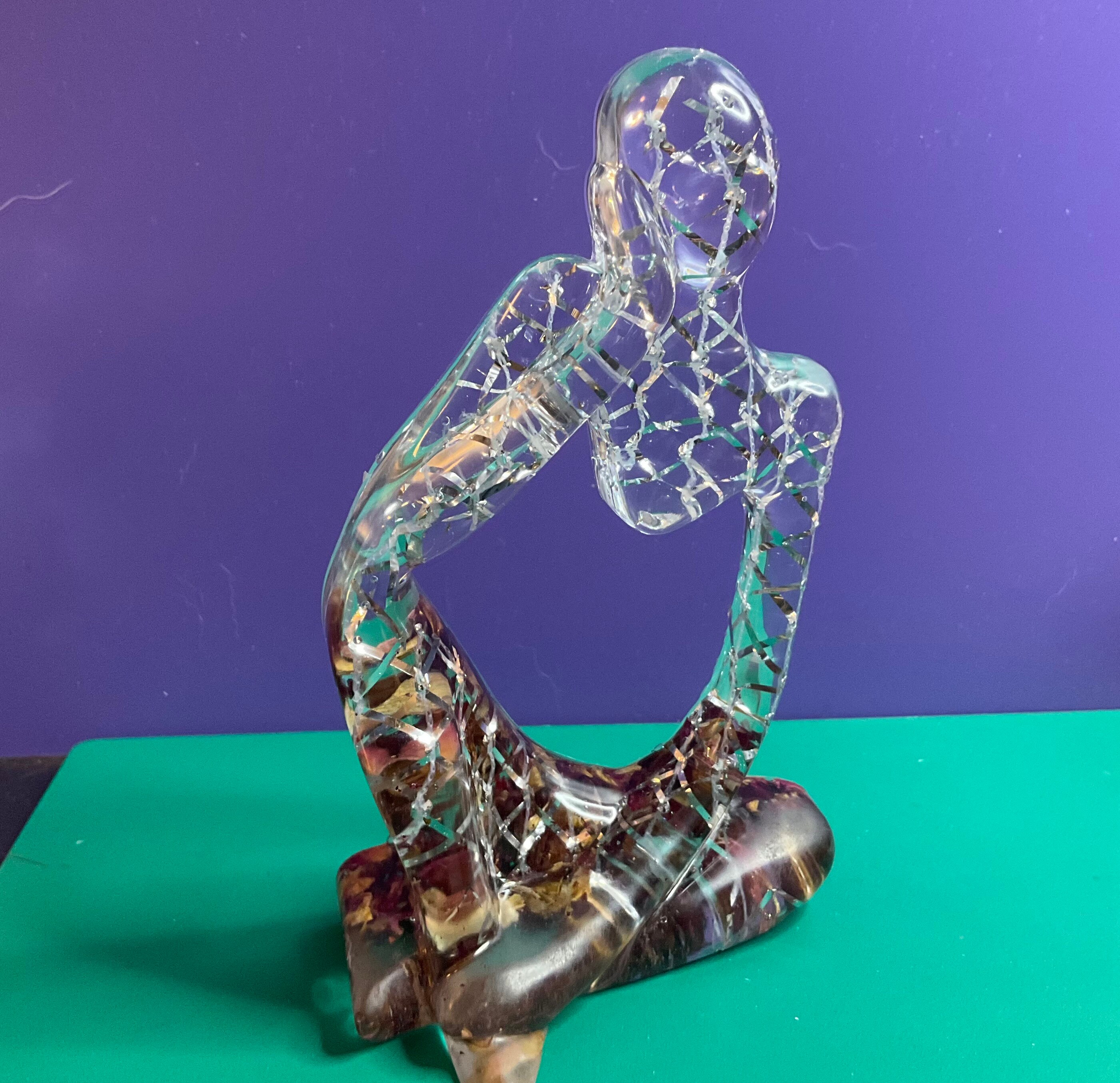 Mesh Thinker Statues - Etsy