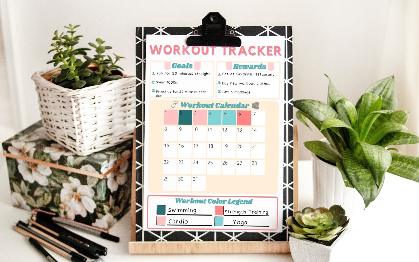 Workout Tracker - Etsy