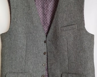 Mens Button up Vest - Etsy