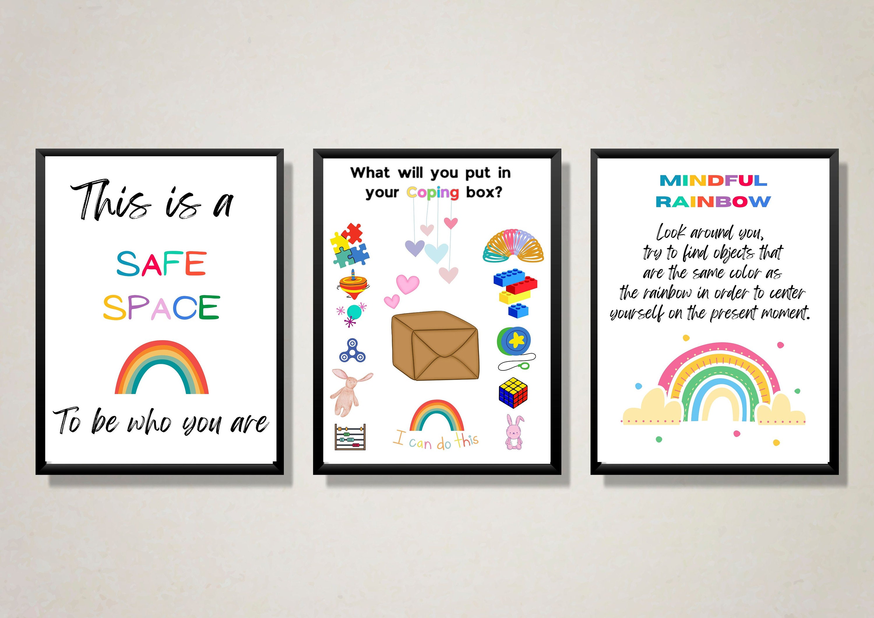 Emotional Regulation Ressources Bundle 20 Posters Montessori Playroom ...