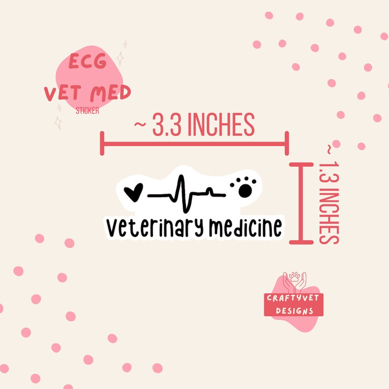 Vet Med Vet Tech Veterinarian Veterinary Nurse ECG - Etsy