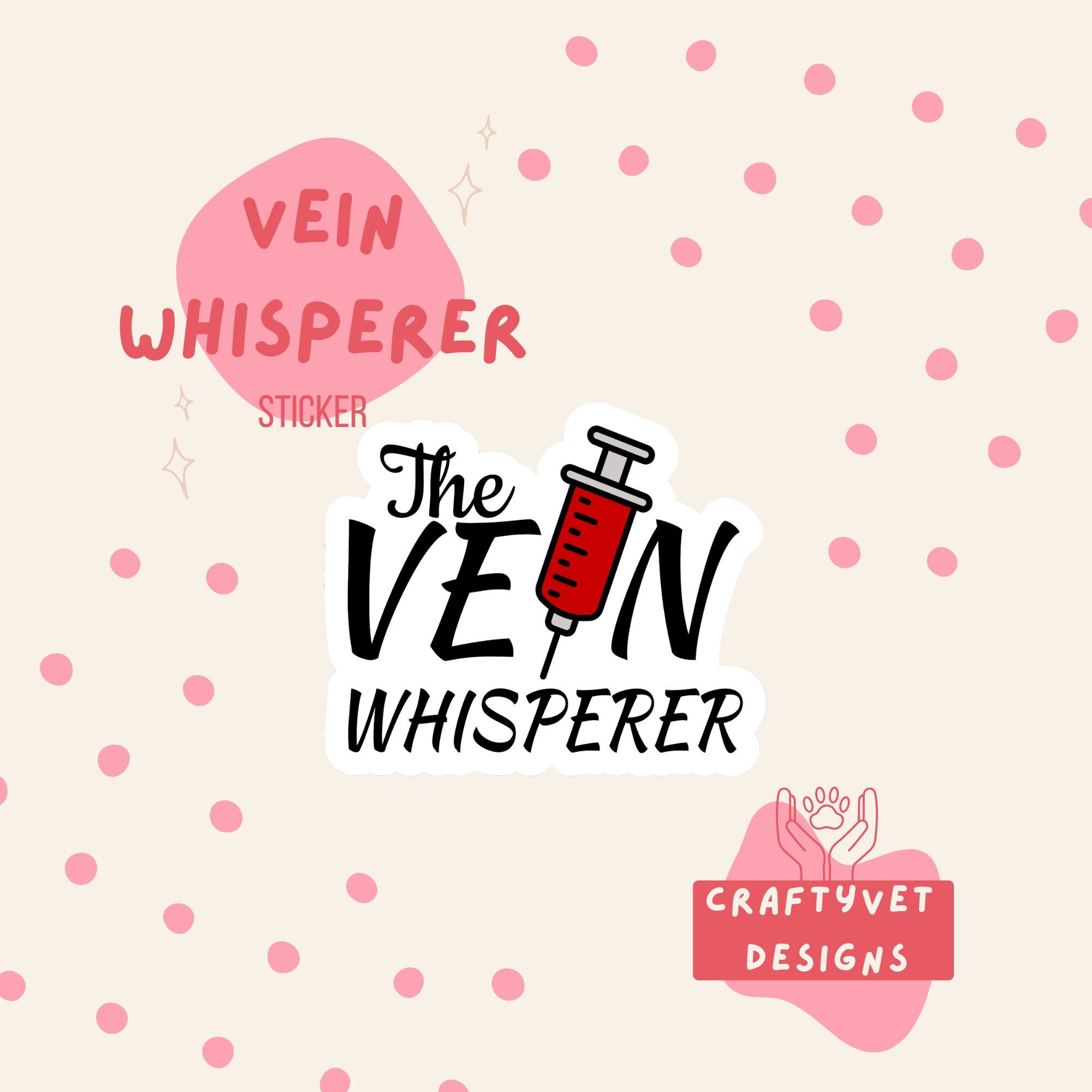 Stickers Veterinary Decal LaptopBottle Decal Vet Tech Gift for ...