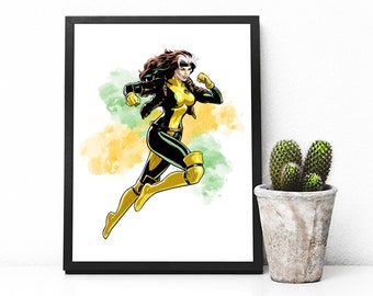 X Men Rogue Poster - Etsy