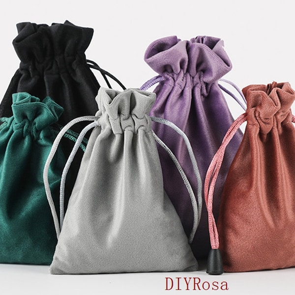 Drawstring Necklace Bag - Etsy