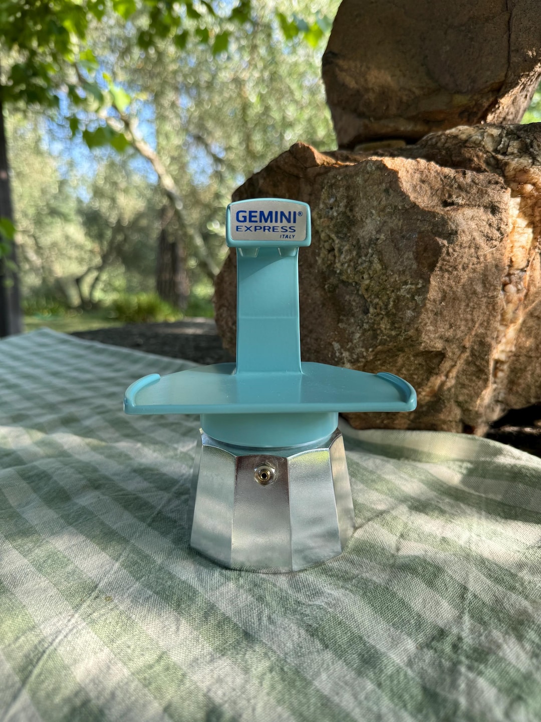Limited Edition Gemini Express Moka Espresso Pot in Sky Blue - Etsy
