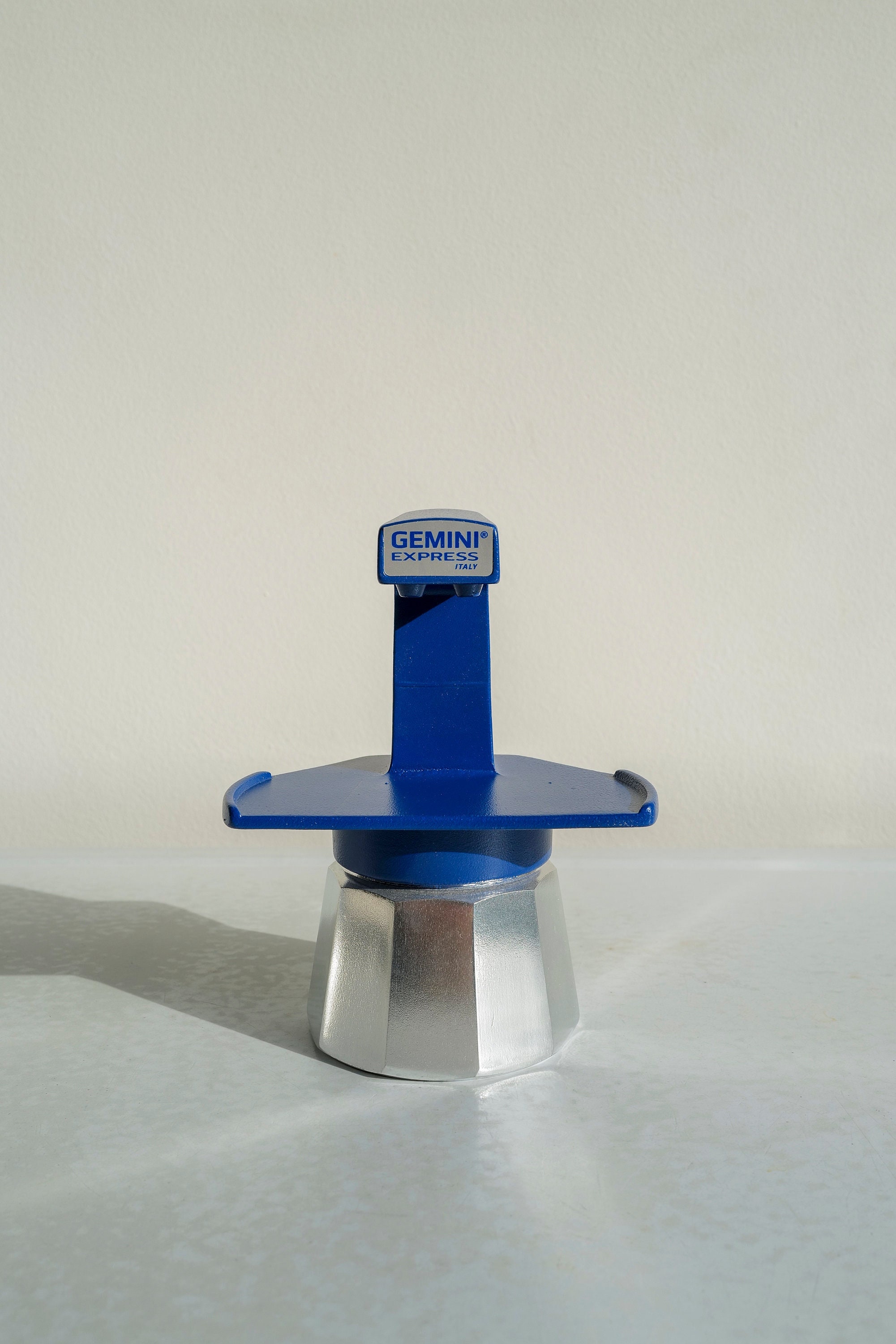 Gemini Express Moka Espresso Pot in Blue - Etsy