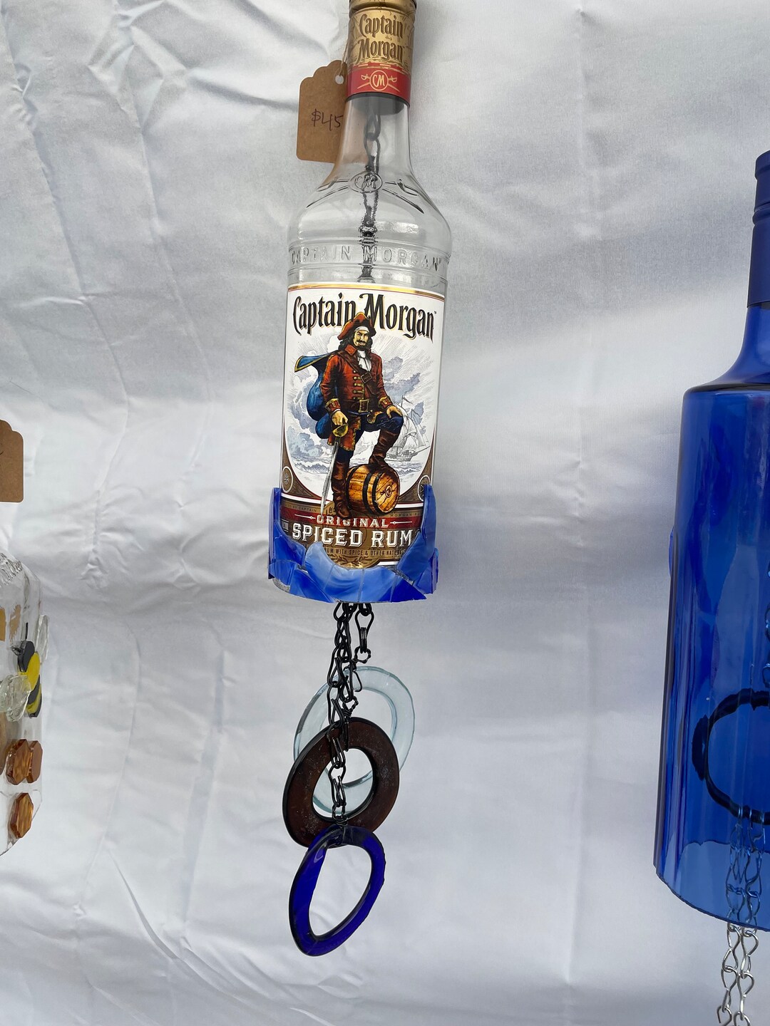 Captain Morgan Rum Bottle Wind Chime - Etsy