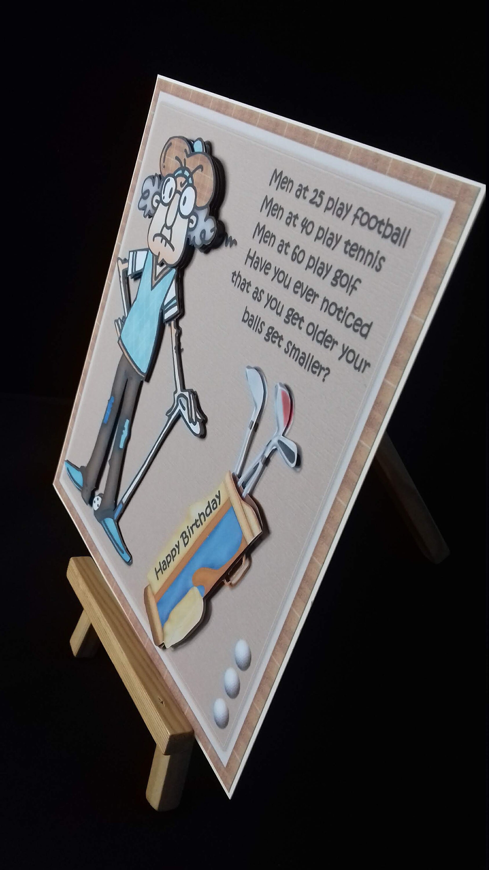 Funny Humour Birthday Card Men Male Him Older Dad Husband - Etsy