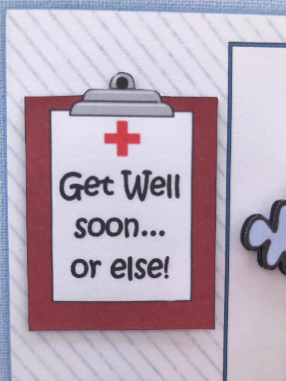 Funny Humour Get Well Card Men Male Women Female Unisex Friend - Etsy