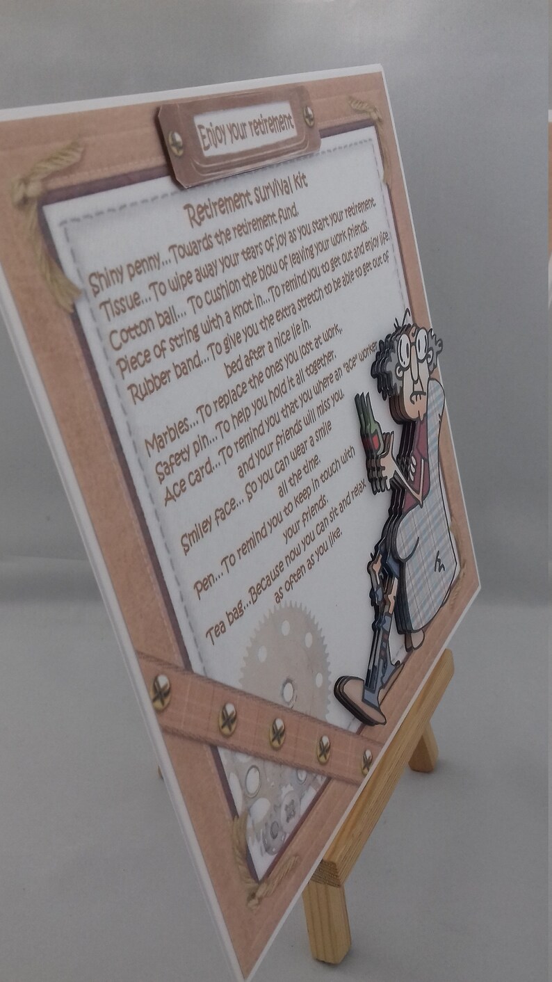 Funny Humour Men's Male Retirement Card for Him Dad - Etsy