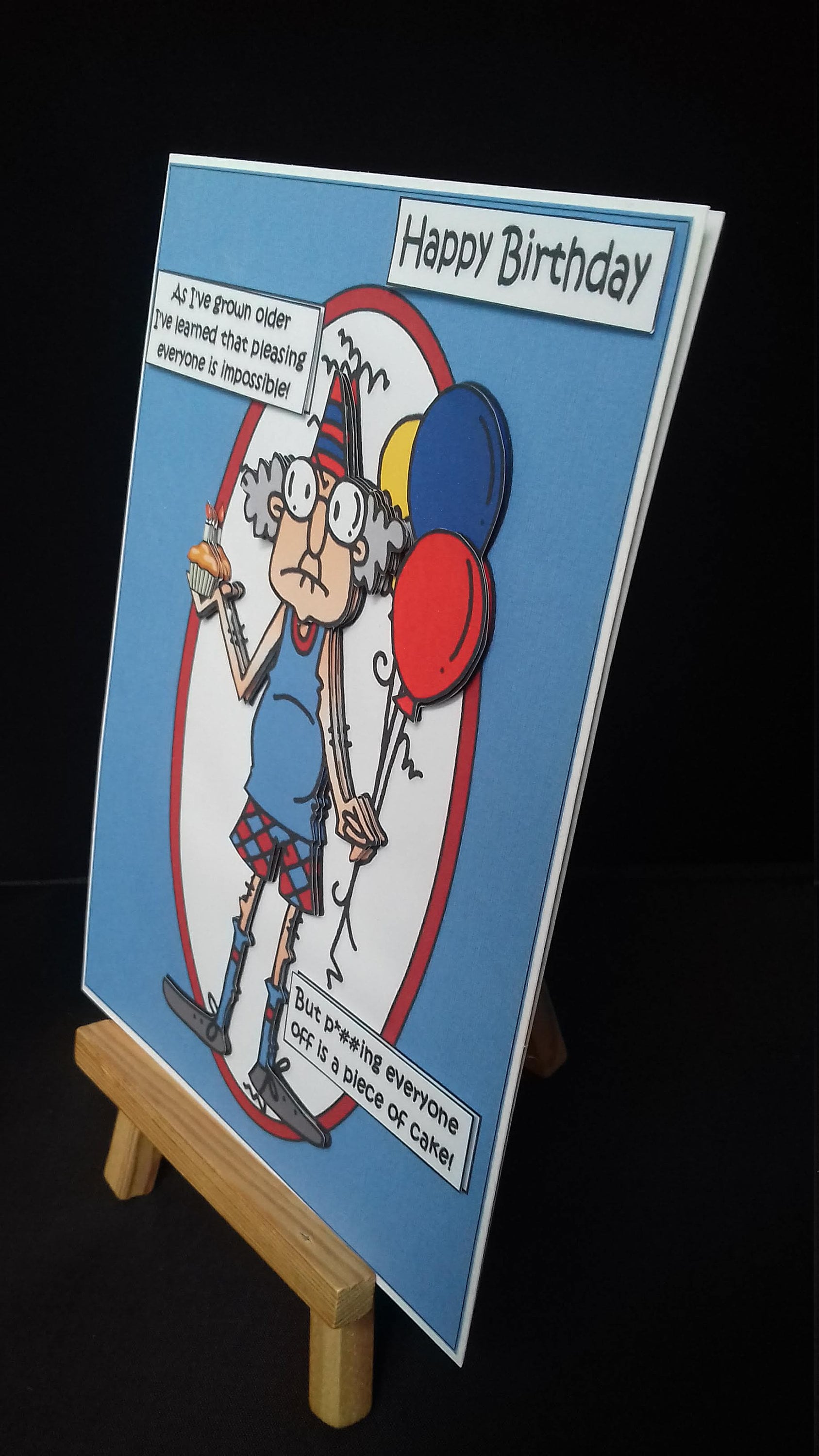 Funny Humour Birthday Card Men Male Older Dad Husband Brother - Etsy