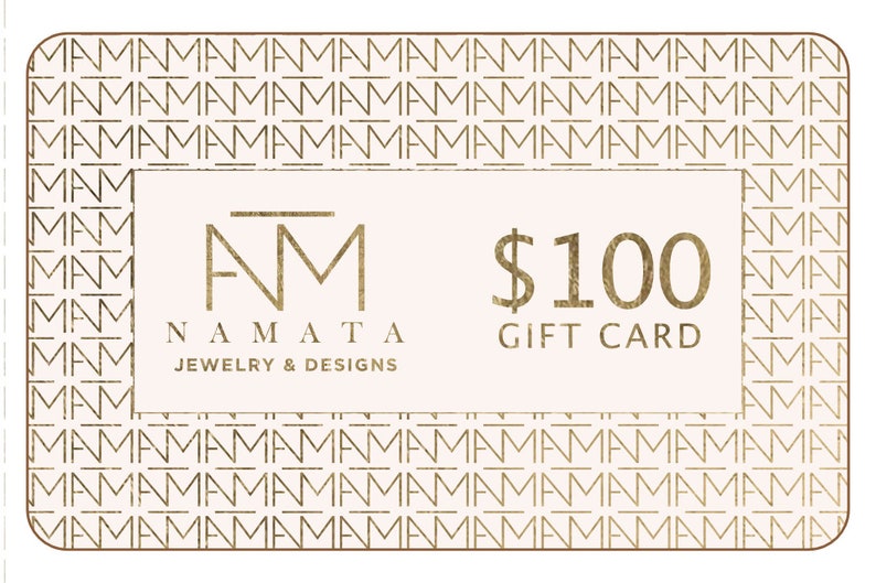Electronic Gift Card Electronic Gift Certificate 100 USD - Etsy