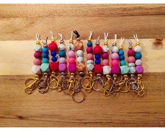 Beaded keychains | Etsy