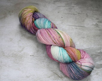 Purple Variegated Yarn - Etsy