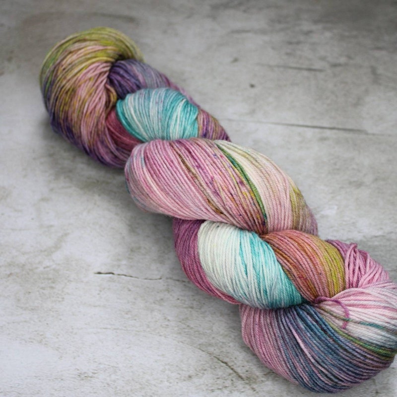 Hand Dyed Dk Yarn - Etsy