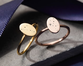 Libra Constellation Ring - Etsy