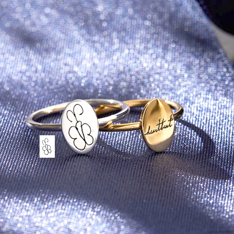 Hand Engraved Ring - Etsy