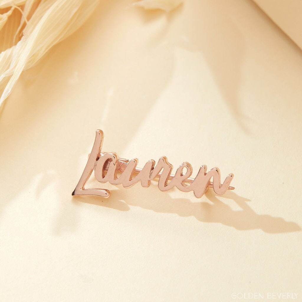 Custom Name Lapel Pins Personalized Name Lapel Pin | Etsy