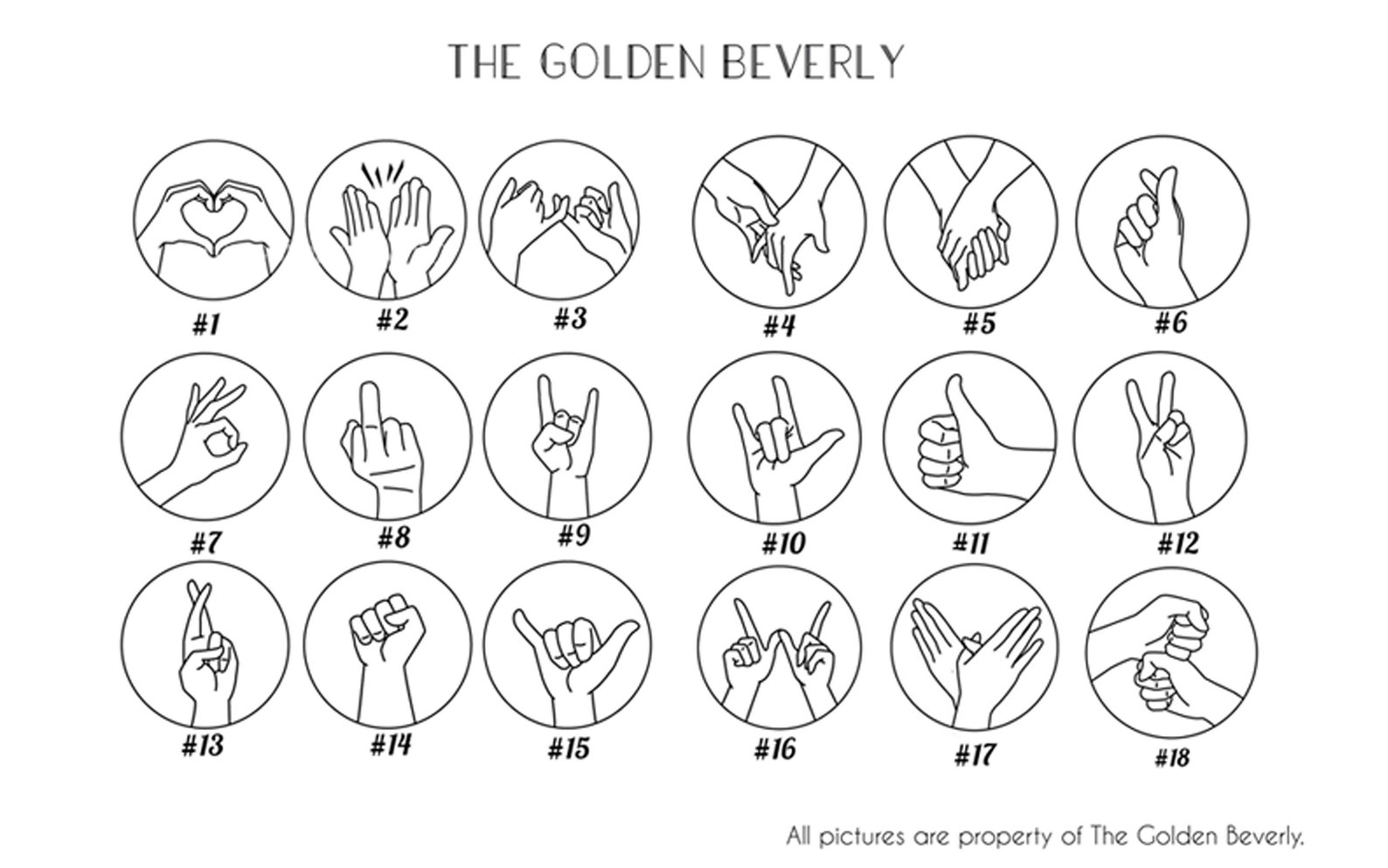 Hand Gesture Necklace Hand Sign Necklace Love Necklace - Etsy