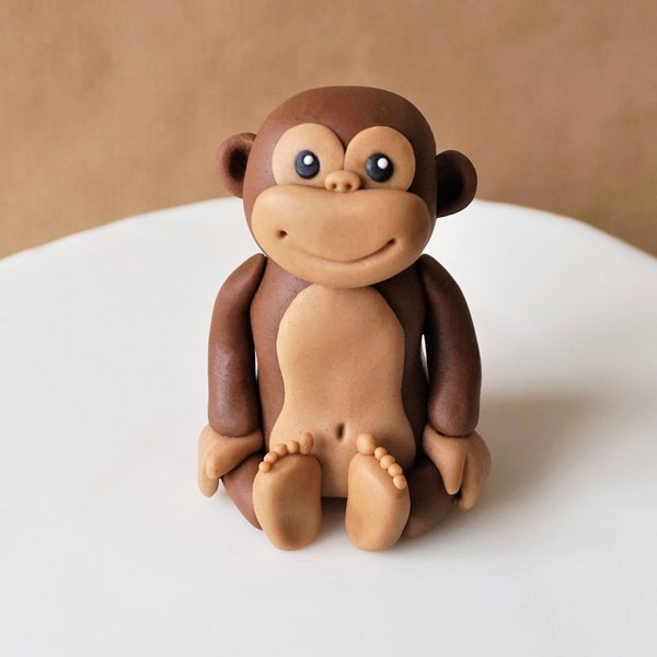 Fondant Monkey - Etsy